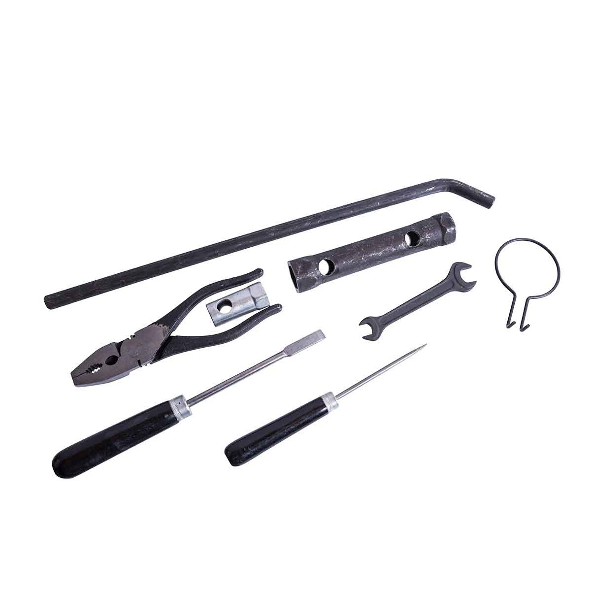 Type2 split Tool Kit in Smooth Grey Canvas, Top, 125,50