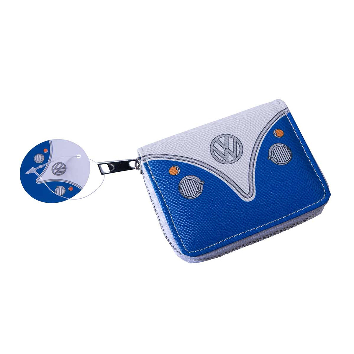 Type2 Split Blue Volkswagen Campervan Purse, 9,20