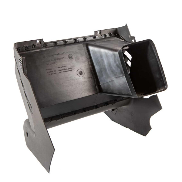 T4 Footwell vent with shelf, medium grey, orig. VW, OEM partnr. 7D181 ...