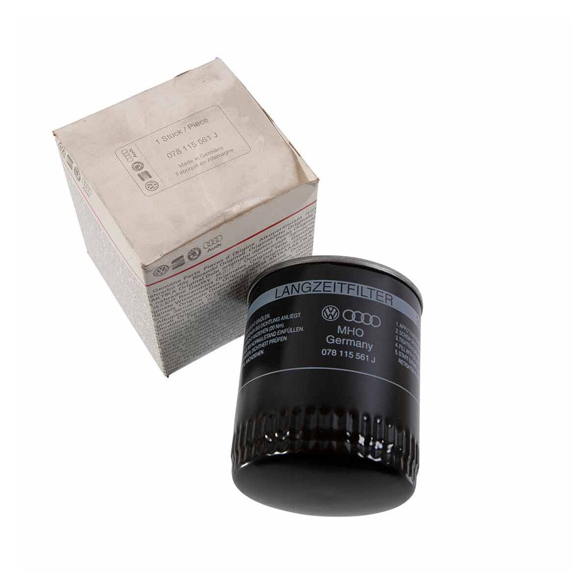 VW Passat B5 Audi A4 A6 A8 Ölfilter Volkswagen Originalteile Verglnr ...