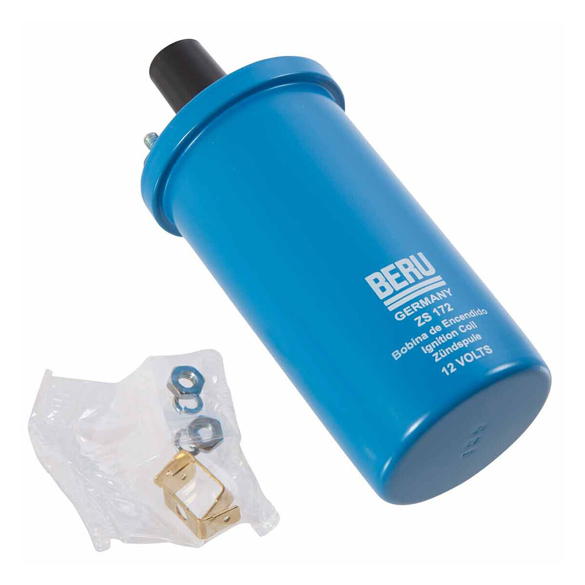 Type2 Split, Bay and T25 blue BERU Ignition Coil OEM-Nr. 043905115, 46,00