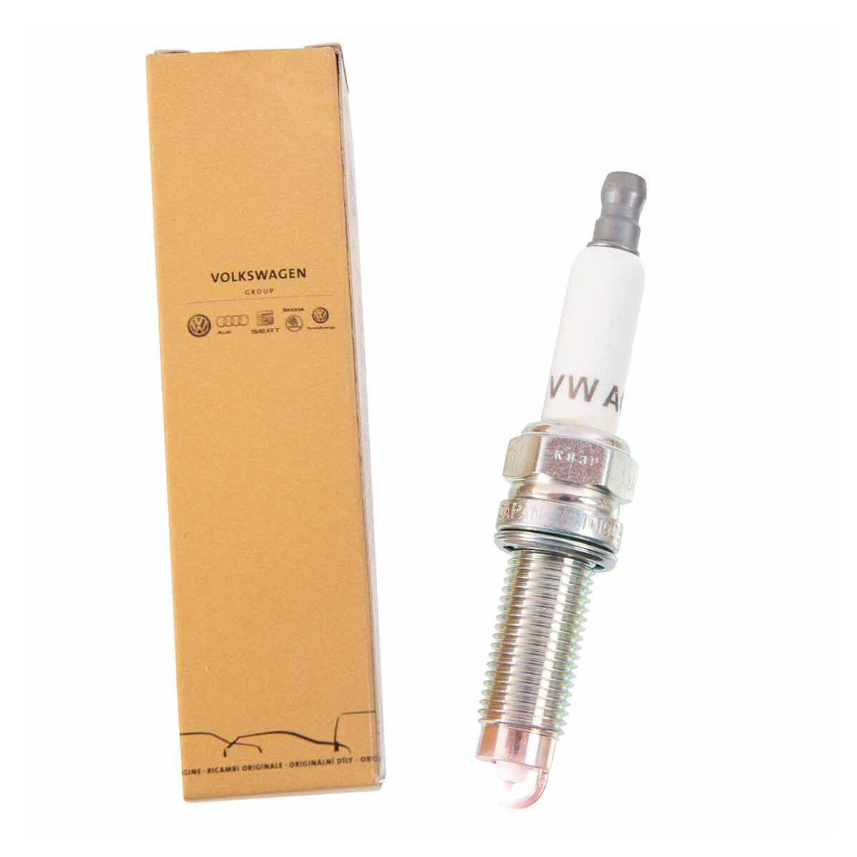 VW Audi Porsche Skoda LongLife Spark Plug 6- & 12-Zylinder Volkswagen ...