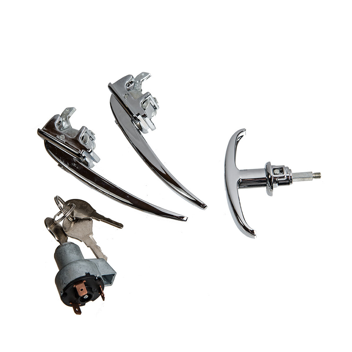 Type2 split complete handle set, same key, 3,55 - 58, OEM partnr. 211 ...