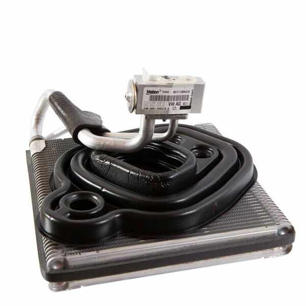 VW Audi Seat Skoda Klimaverdampfer mit Ventil Volkswagen Original Ver ...