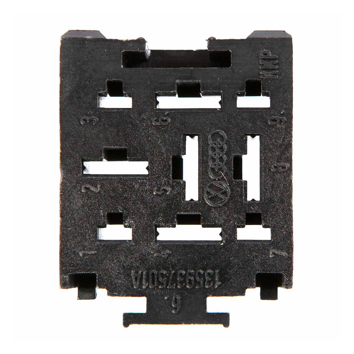 T25 Relay plate 9 pin, orig. VW, OEM partnr. 135937501 A, 11,00