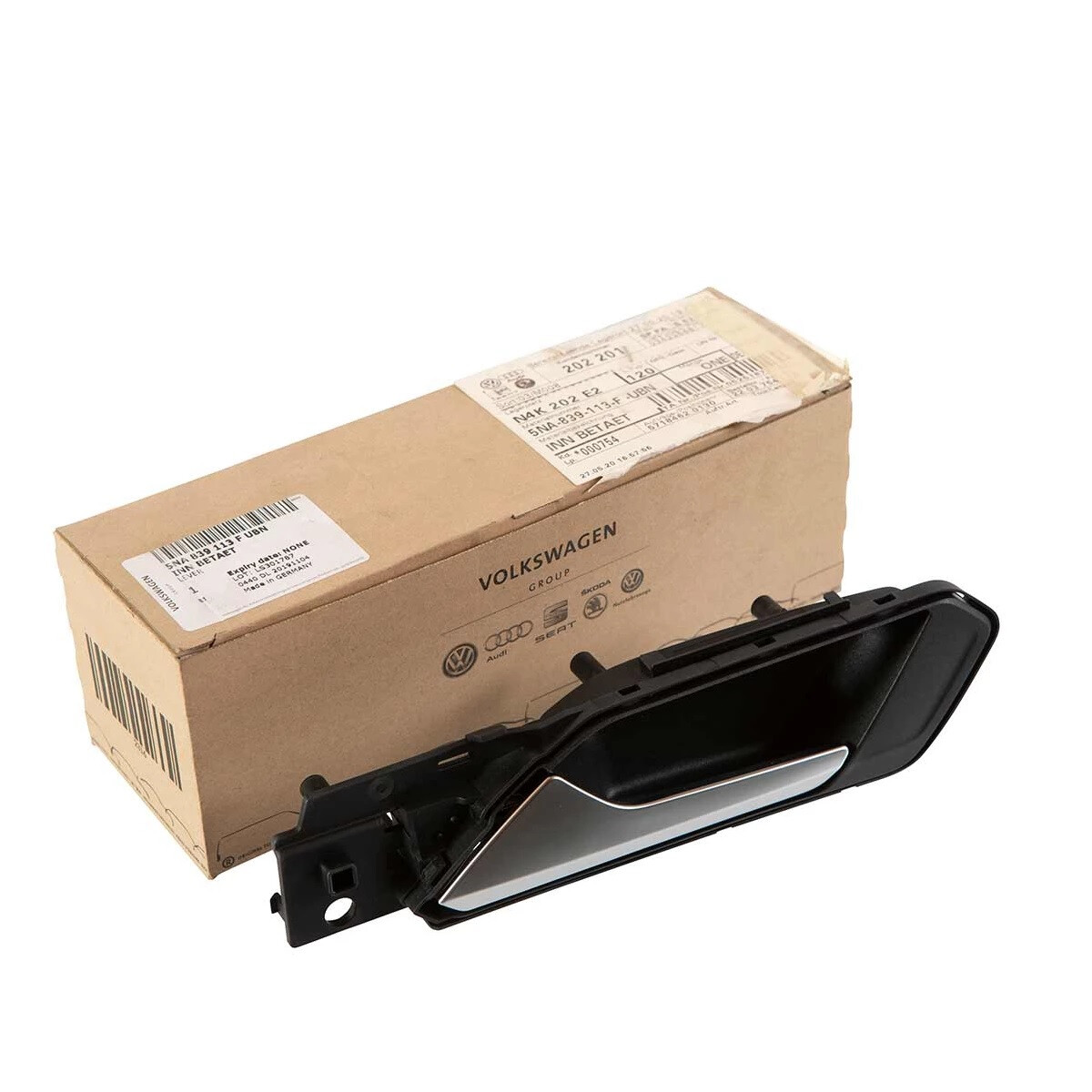 VW Tiguan Seat Tarraco 2017 - 2021, Inner actuator Black/aluminium, o ...