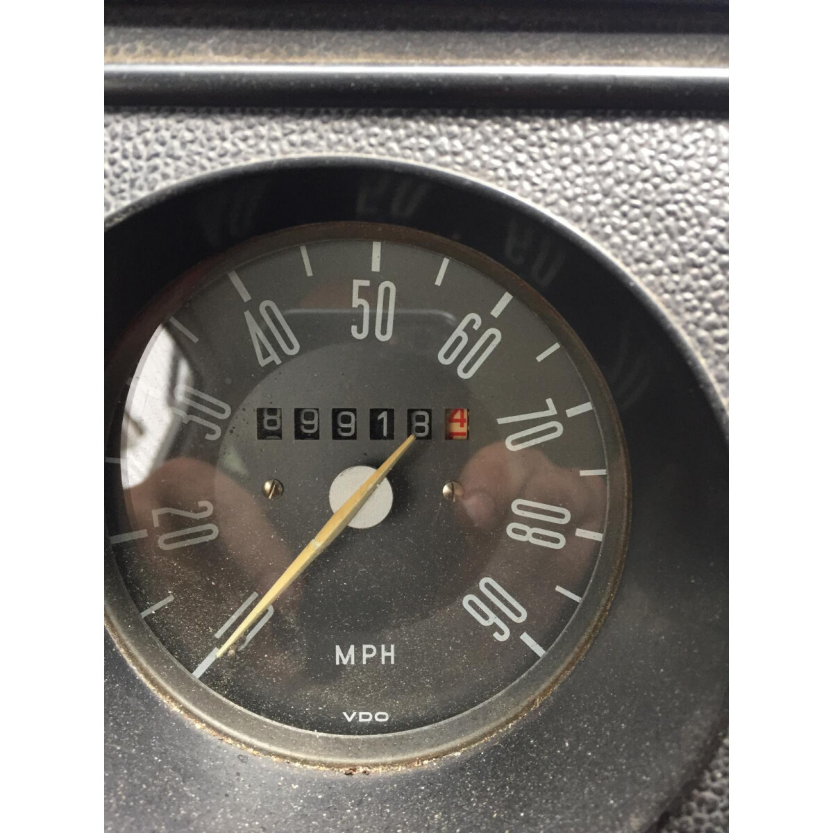 Type2 Bay MPH speedo 8.73-7.75 USED, 144,43