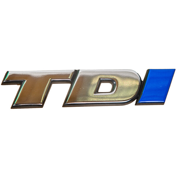 T4 TDI-Sign with Blue I for tailgate VW Original Part OEM-Nr. 7D0-853 ...