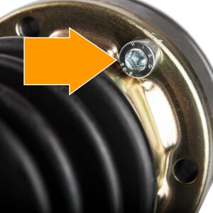 Type2 bay T25 CV Joint Bolt OEM part number N91108201, 1,50