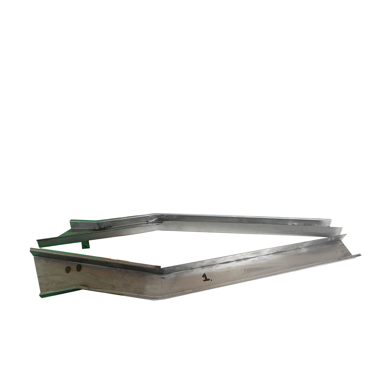 Type2 Split Chassis Leg, behind front beam back to rear chassis, left ...