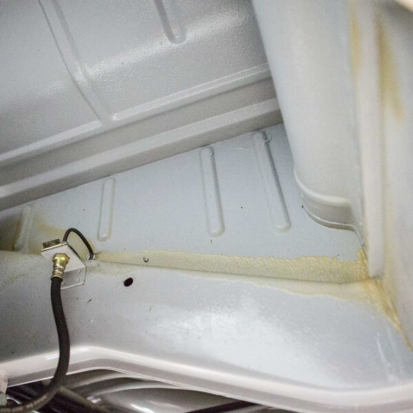 Type2 Split Chassis Leg, behind front beam back to rear chassis, left ...