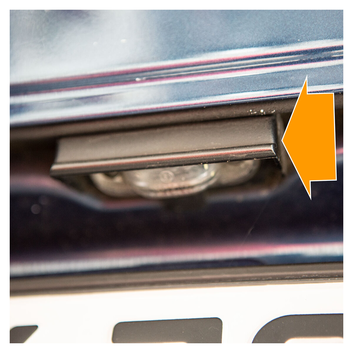 Type25 housing number plate light OEM partnr. 251943139 Exclusive, 20,00