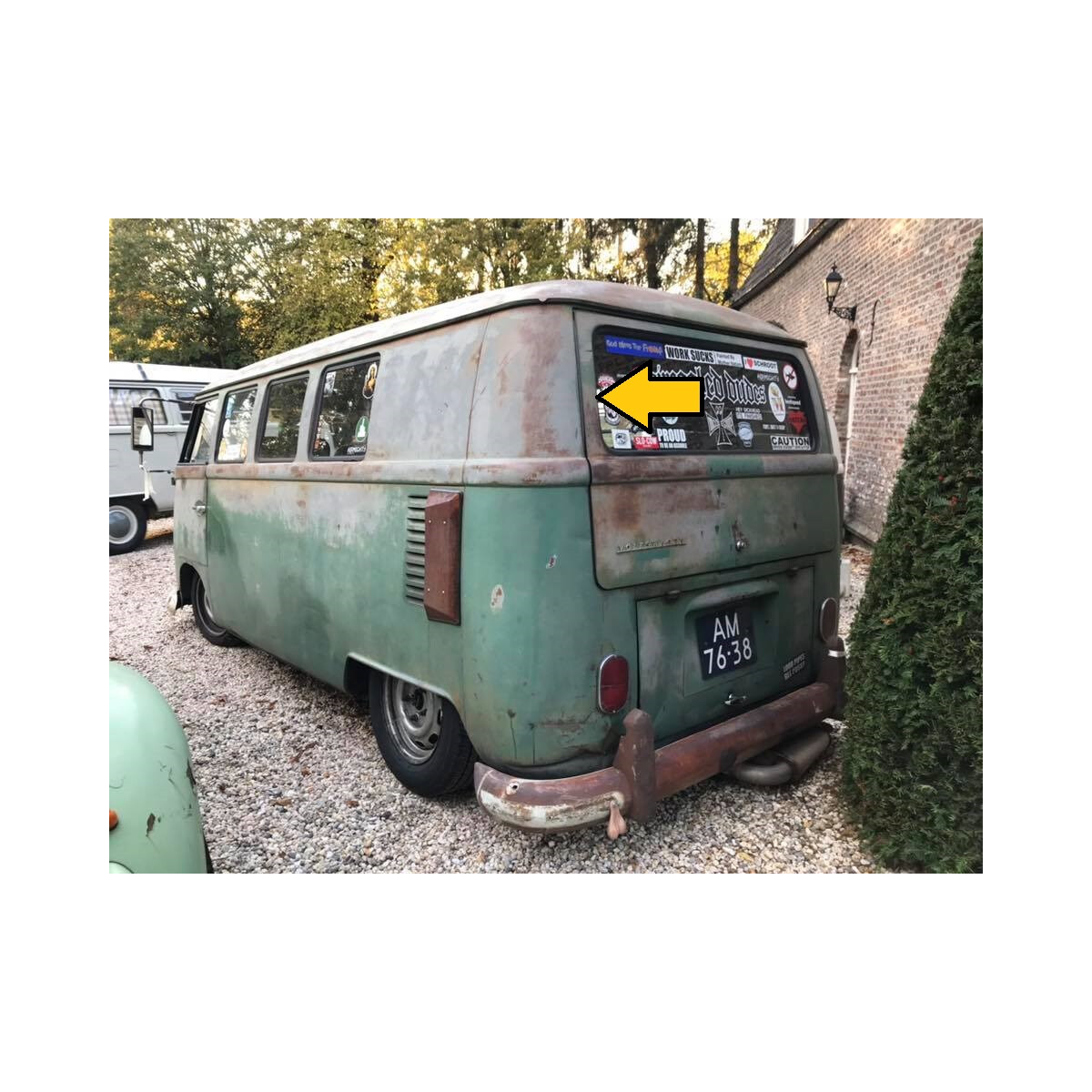 Type2 split tailgate seal 8.63 - 67 211845521-B, 48,50