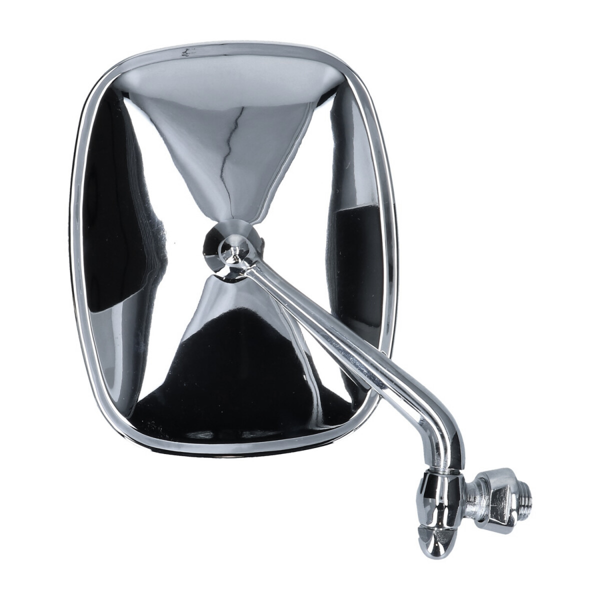 Type2 bay Chrome Door Mirror (Offside / Right) 08/67 - 05/79, OEM par ...