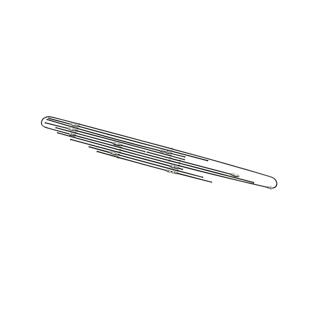 Type2 Bay brake ligning kit 73-79 with Servo, german made!, 52,50