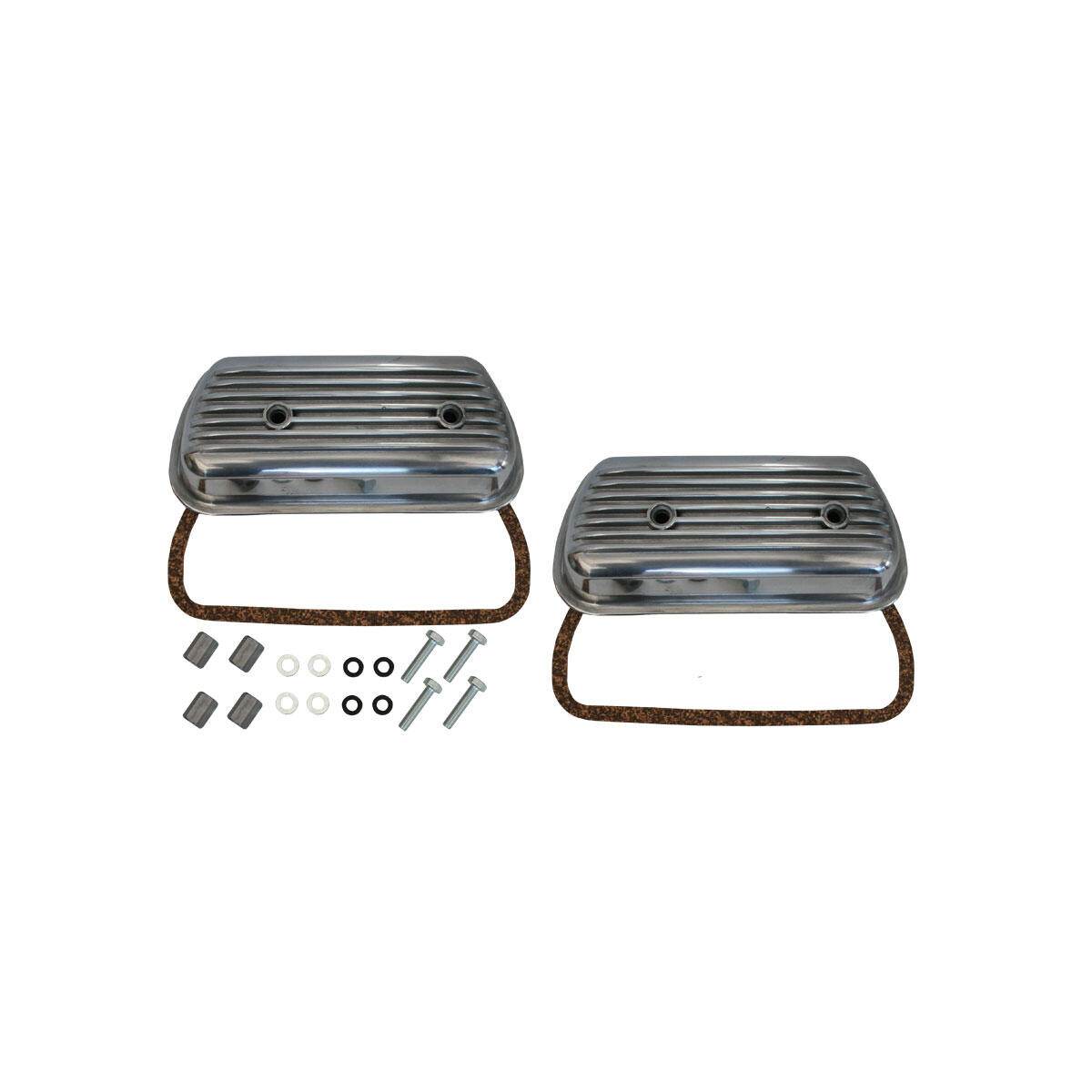 Type2 Split and Bay Aluminium Bolt-on Rocker Covers for VW Aircooled ...
