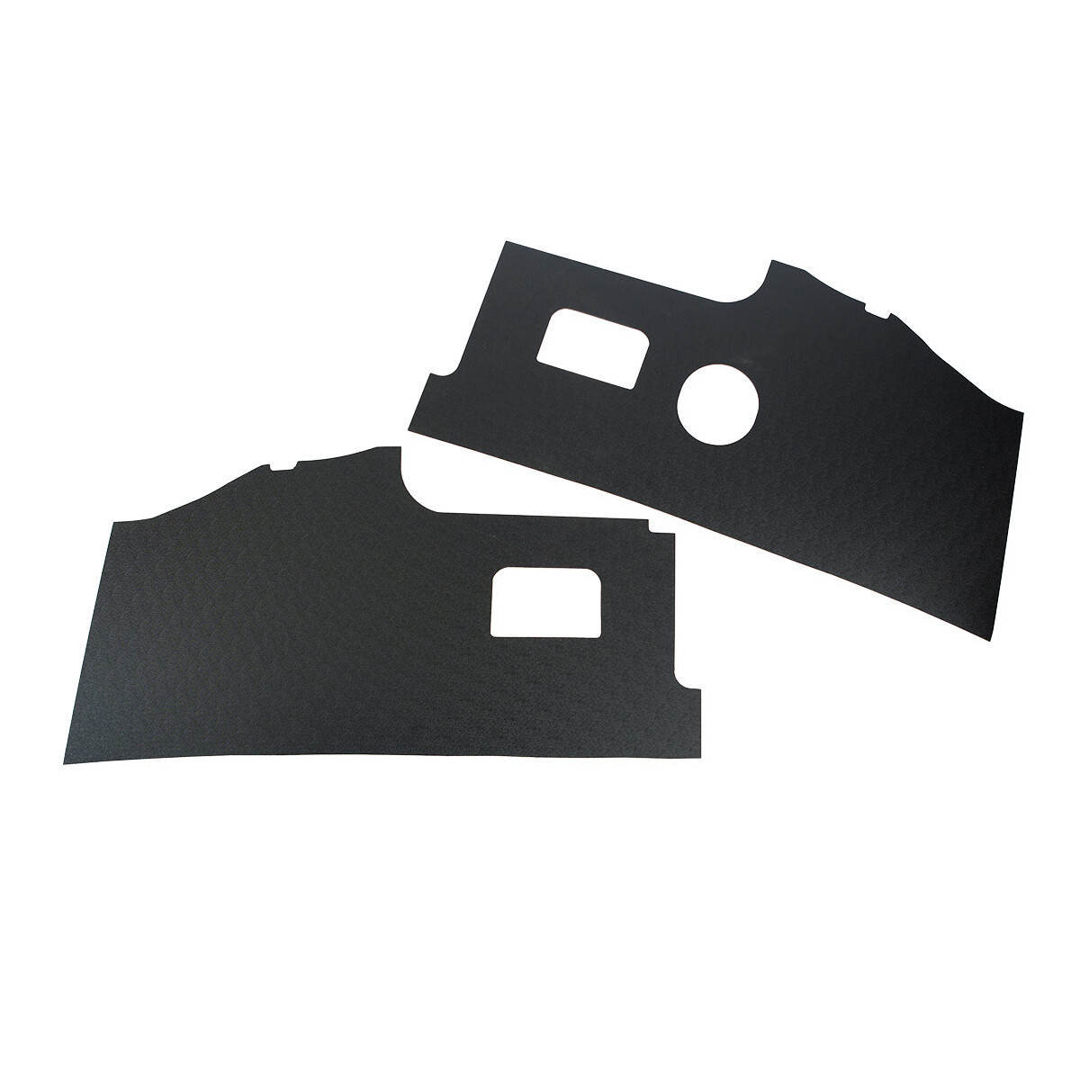 Type2 bay, Front Kick Panels Bay (Black, Pairs), 8.71 - 7.79, OEM par ...